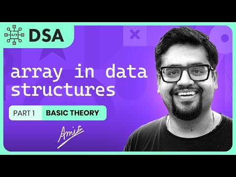 ARRAY IN DATA STRUCTURES PART 1 - YouTube