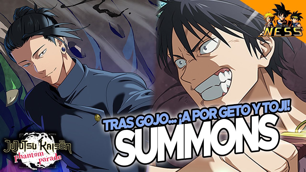 ¿HACEMOS UN TRIO? ¡SUMMONS A GOJO, GETO Y TOJI! | JUJUTSU KAISEN ...