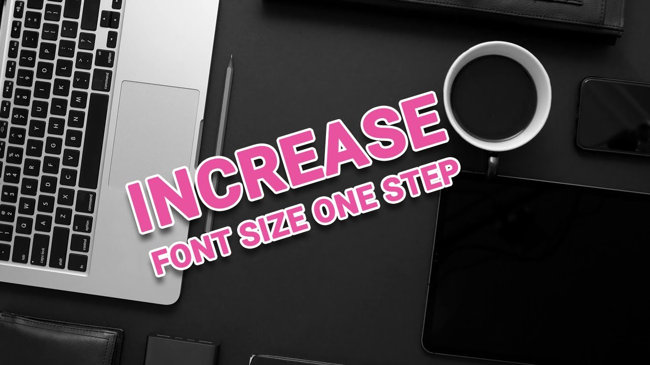 Increase Font Size One Step Shortcut Key In MS Excel YouTube Increase Font Size One Step Shortcut Key In MS Excel YouTube