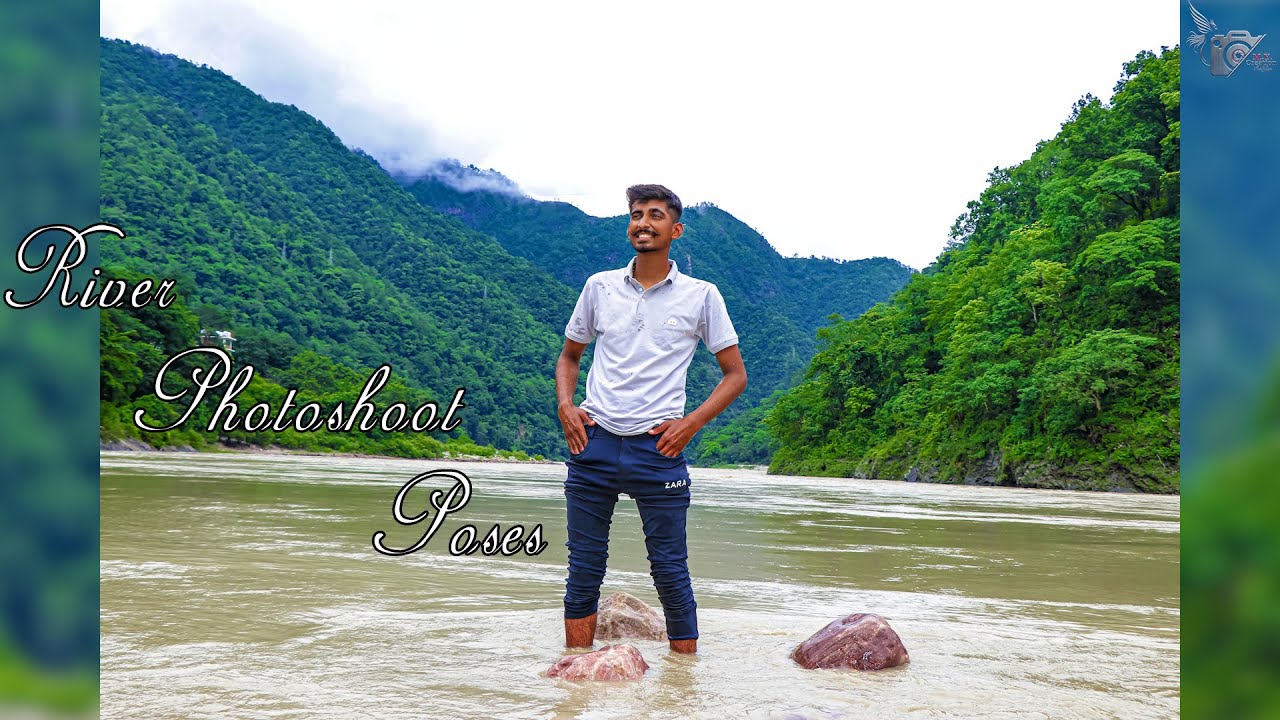 Photoshoot At River || Poses For Boys || Must Try - YouTube