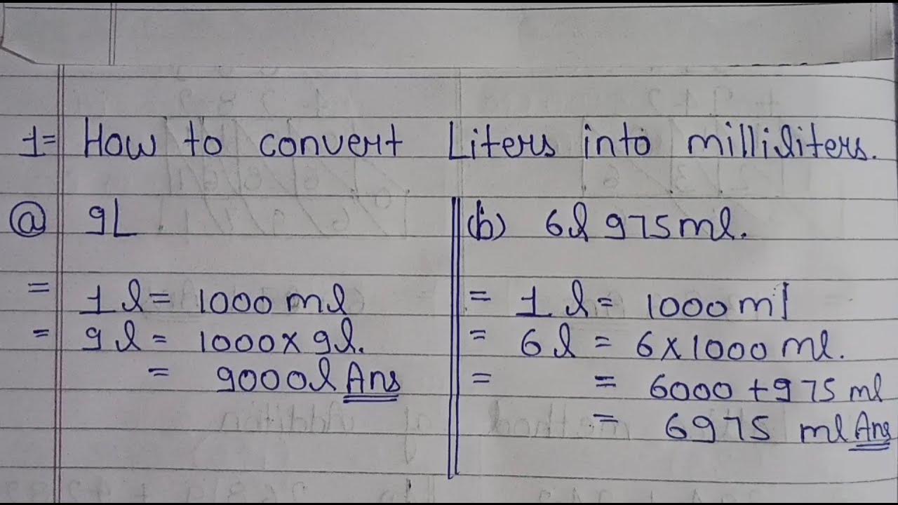 How To Convert Liter Into Ml YouTube how-to-convert-liter-into-ml-youtube