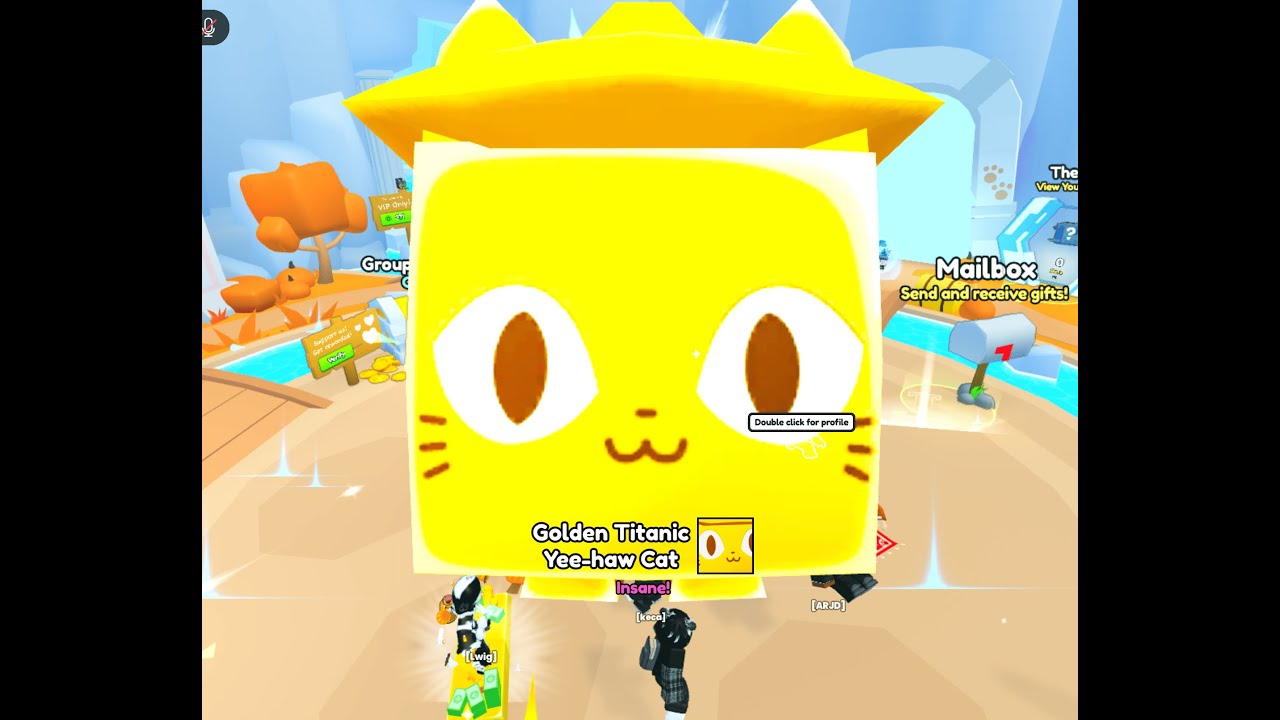 I HATCHED A TITANIC YEEHAW CAT!!!!! IN PET SIM 99 - YouTube