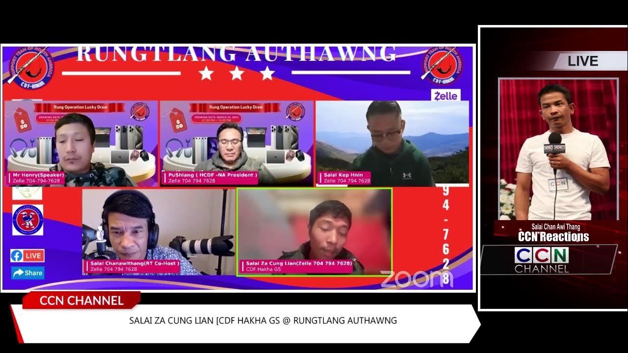 Salai Za Cung Lian [CDF Hakha GS] He Chikkhat Biahal Nak @ Rungtlang Authawng - YouTube