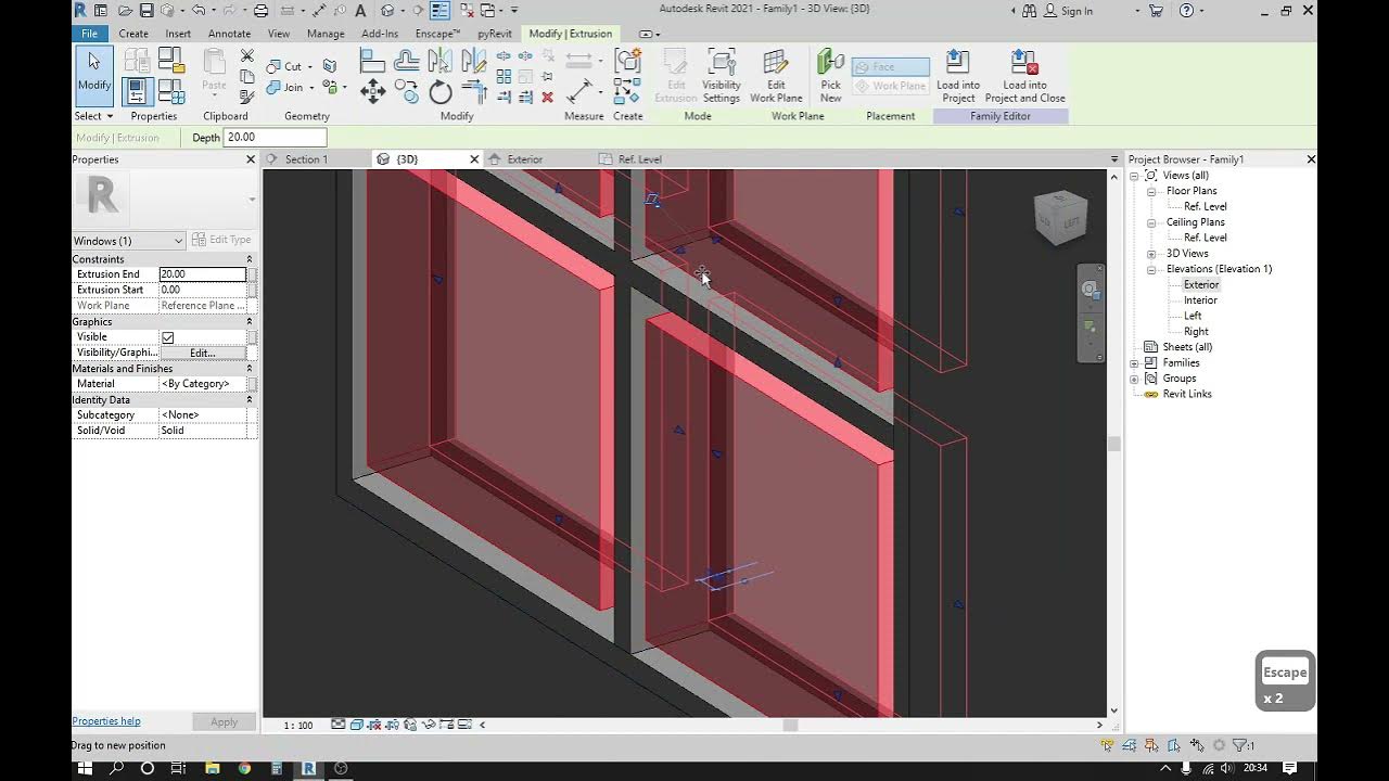 Tutorial Revit Untuk Pemula - PART 03 - YouTube