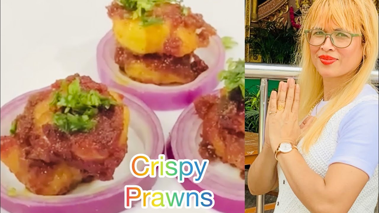 Crispy Masaledar Prawns Fry #prawnslover #crispyprawn #prawnsroast # ...
