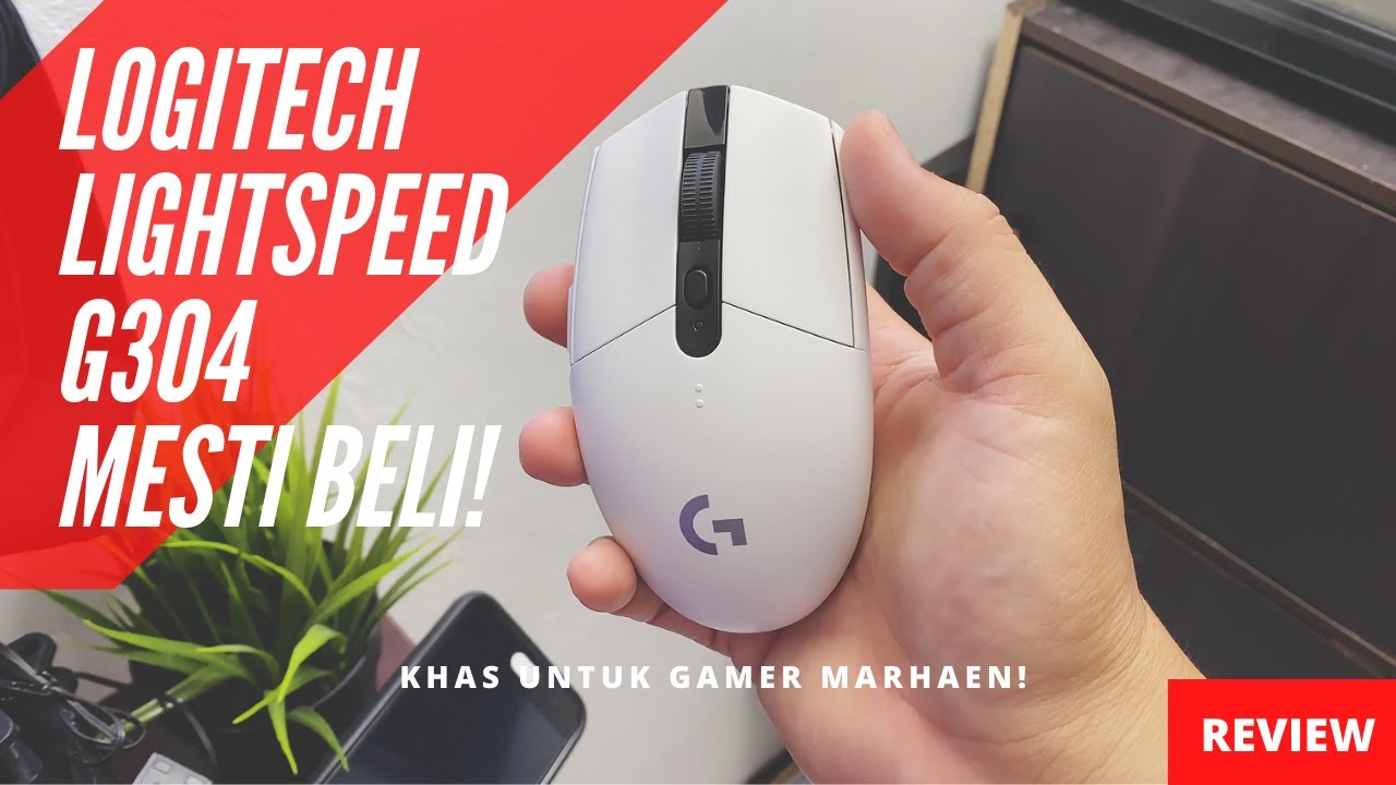 Logitech G304 | BAJET Wireless GAMING MOUSE MURAH untuk marhaen ...