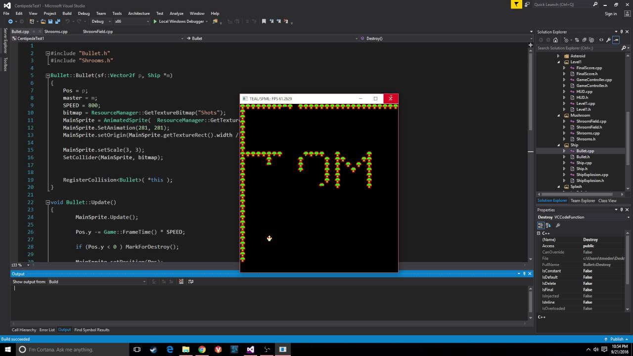Tom Medlock Centipede Sprint 1 - YouTube
