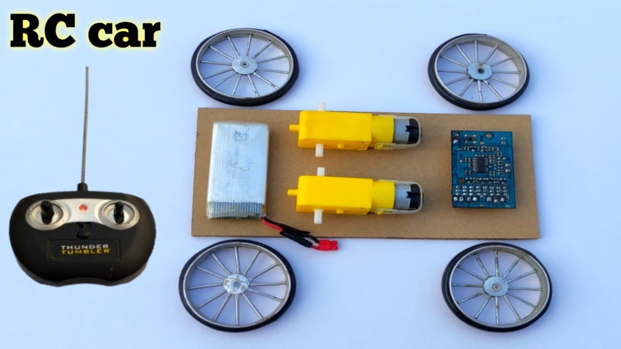 How to make remote control car | amazing Electric car - YouTube