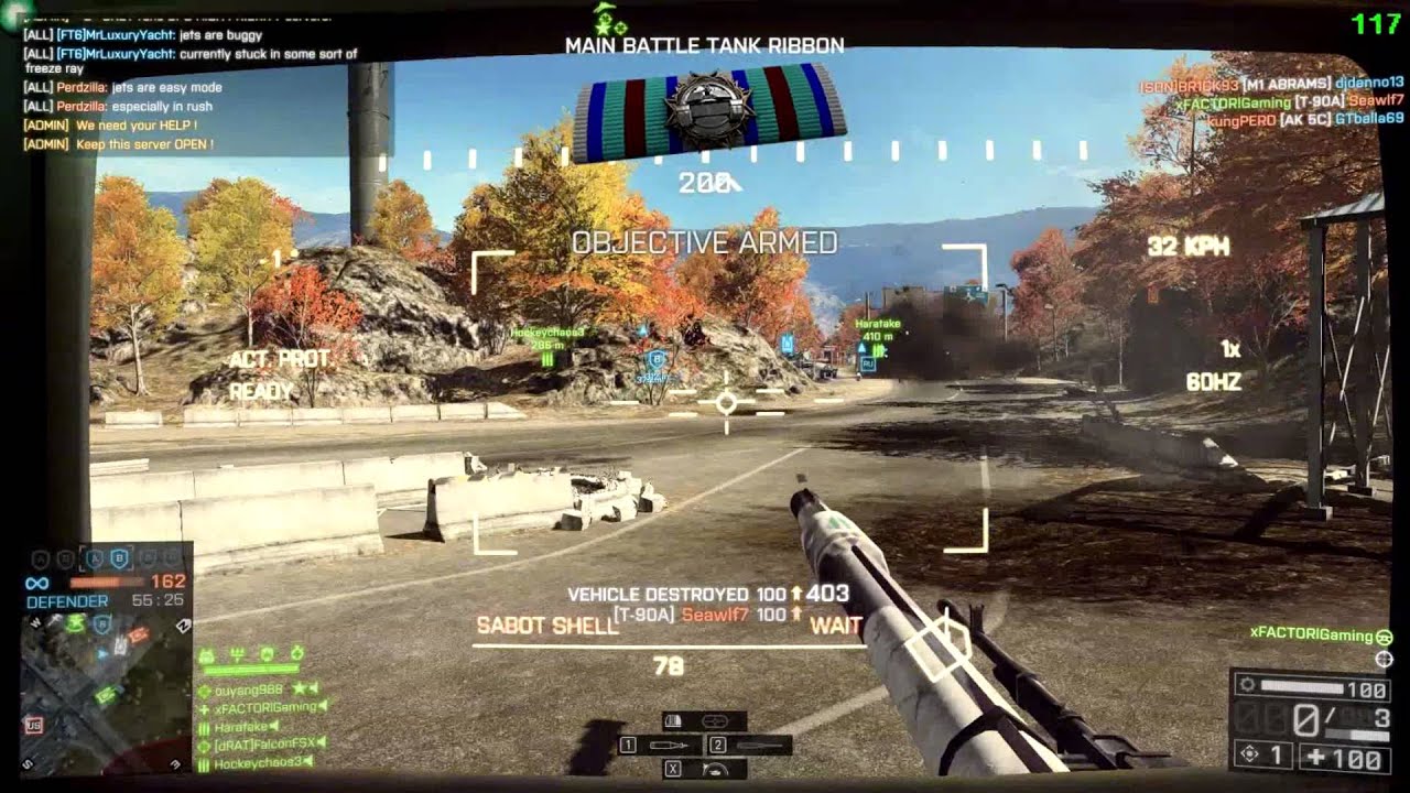 Battlefield 4 Moments Ultimate Tank Flank Youtube