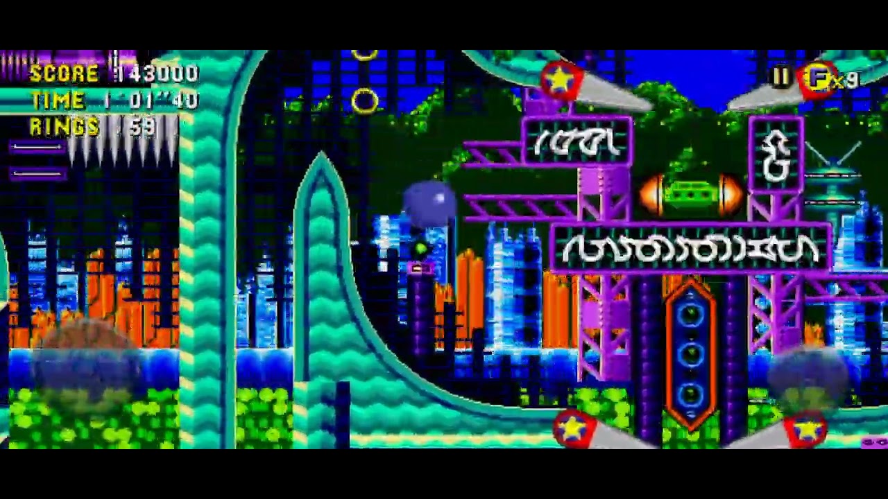 sonic the hedgehog CD collision chaos boss gameplay part 5 - YouTube