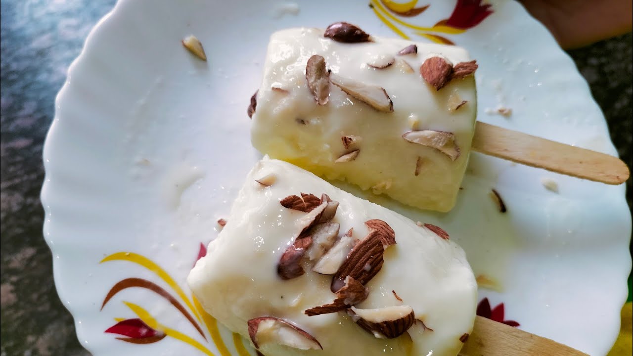 सिर्फ 2 कप दूध से बनाए एकदम गाड़ी रबडीदार कुल्फी | Rabdi Kulfi recipe ...