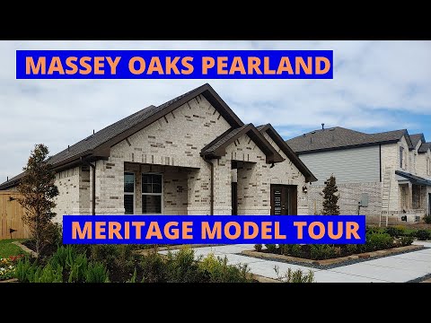 🏠New Homes For Sale In Pearland | Meritage Model Home Tour [2023 ...