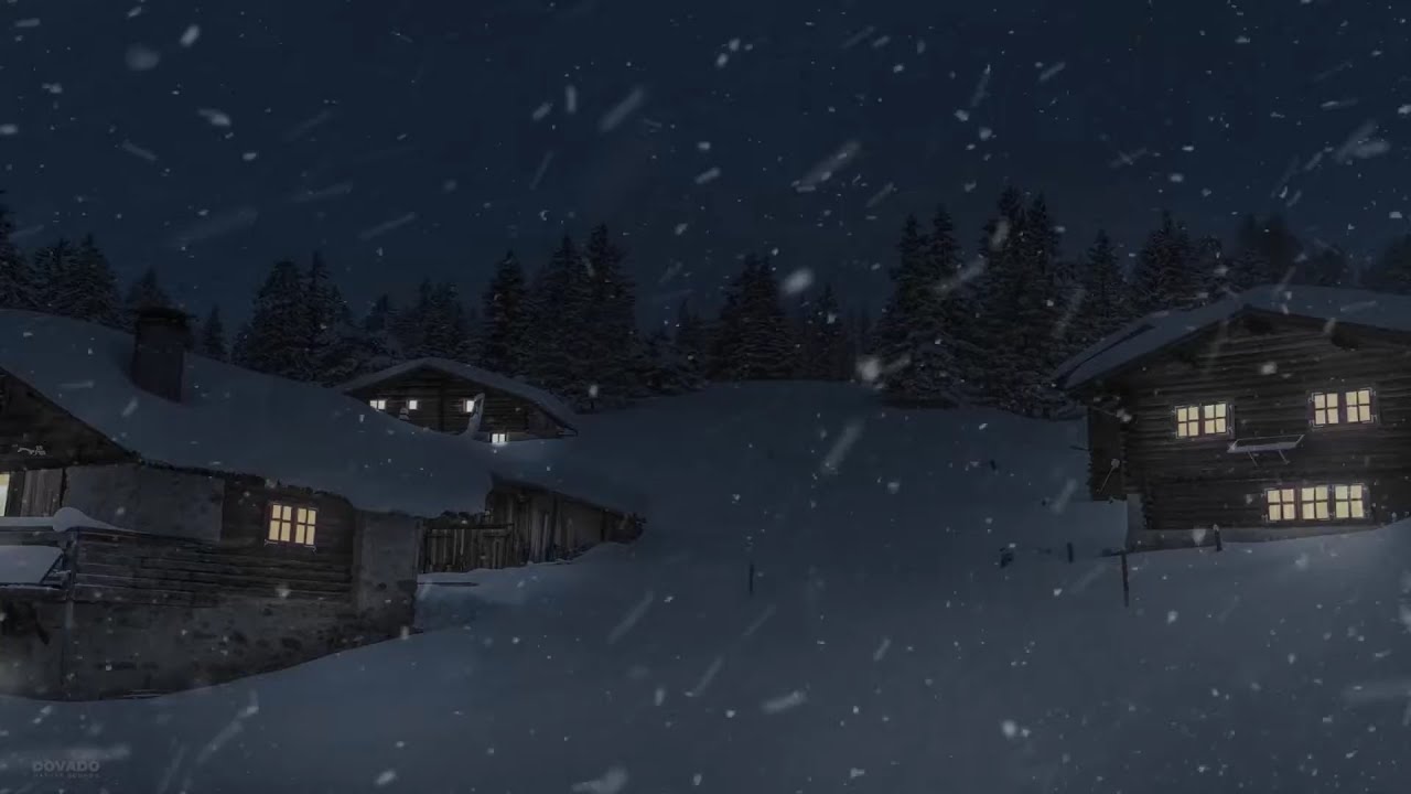 Snowstorm, Blizzard & Howling Winds | 10 Hours Relaxing Sounds for ...