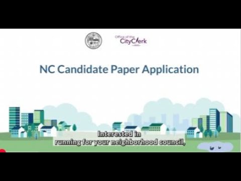 How to Complete a NC Candidate Paper Application Video - YouTube