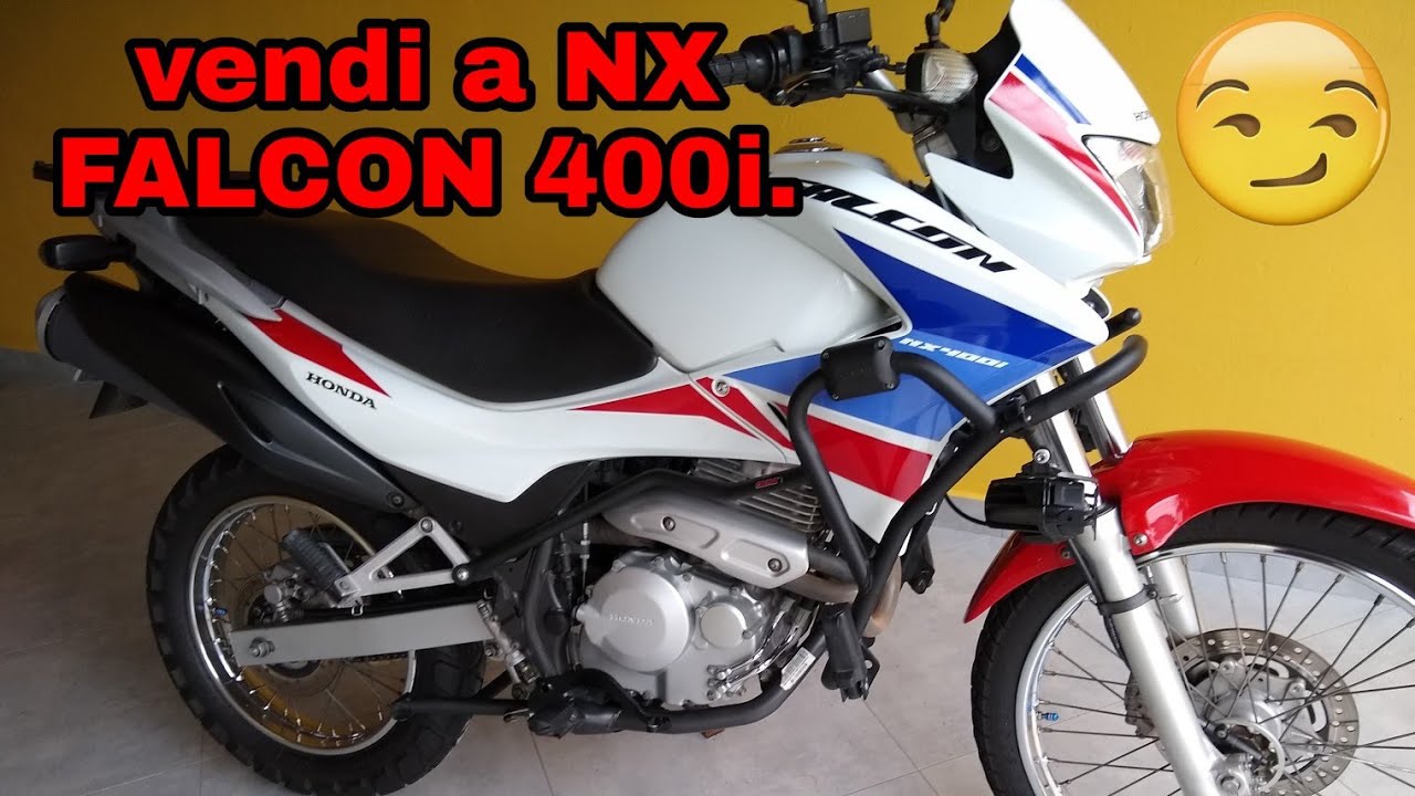 Honda NX FALCON 400i adeus 👋👋 - YouTube
