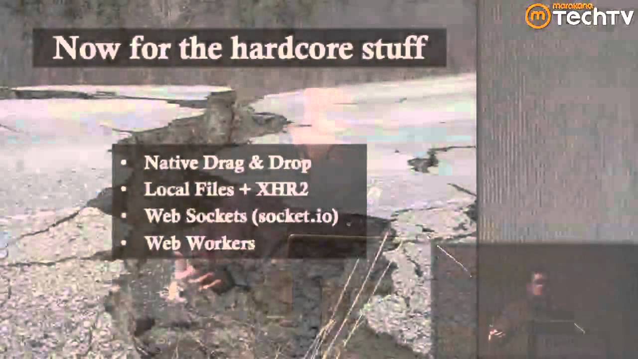 HTML5 JavaScript On Crack HTML5 Dev Conf - YouTube