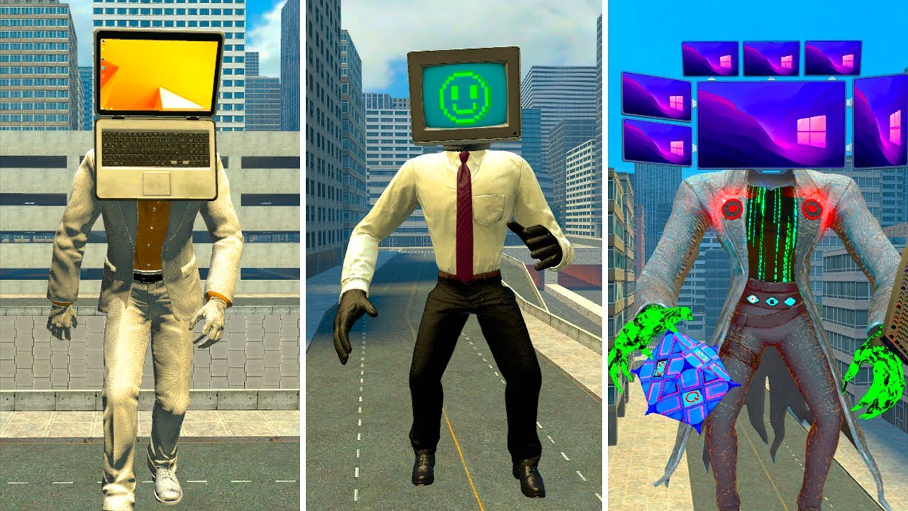 EVOLUTION OF NEW UPGRADED ARMORED TITAN PC MAN! VS ALL SKIBIDI TOILET ...