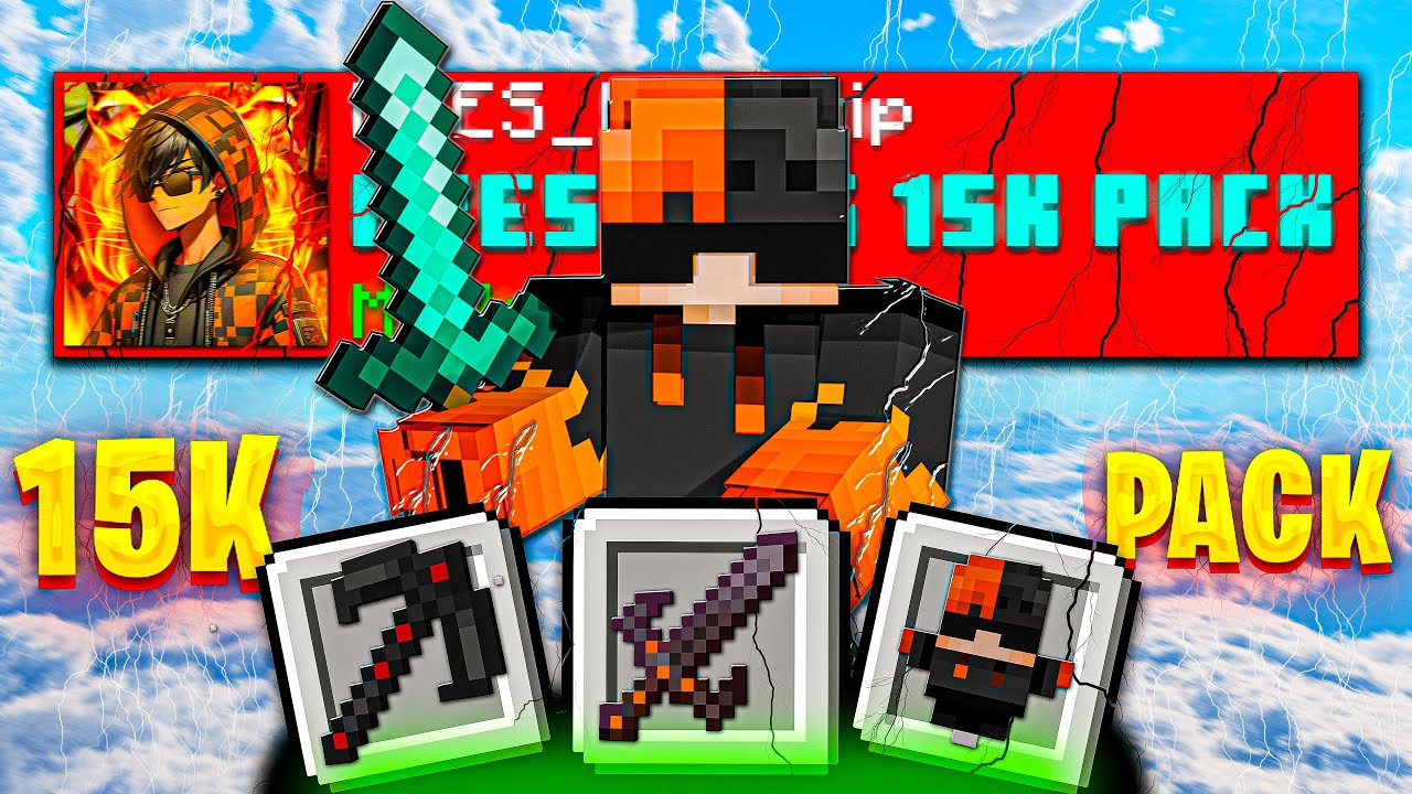 15K Ultimate Texture Pack 🎮 | PvP Survival Mods I PYES KING - YouTube
