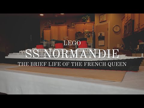 *Old Version* LEGO SS Normandie (with mini documentary)