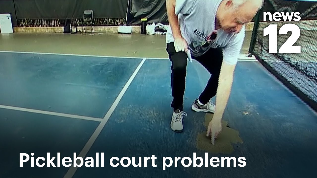 Pickleball players say new courts in Brooklyn are already falling apart ...