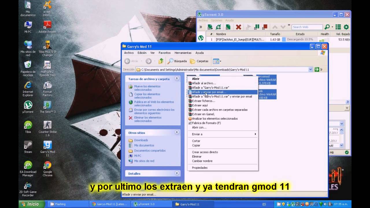 como descargar gmod 11 - YouTube