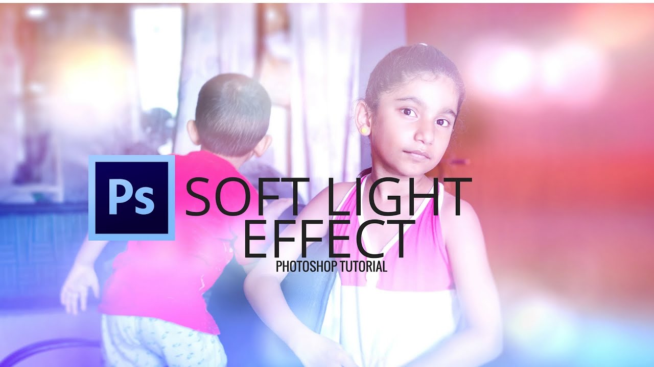 Soft Light Hard Light Dramatic Light Effect in Photoshop Tutorial - YouTube