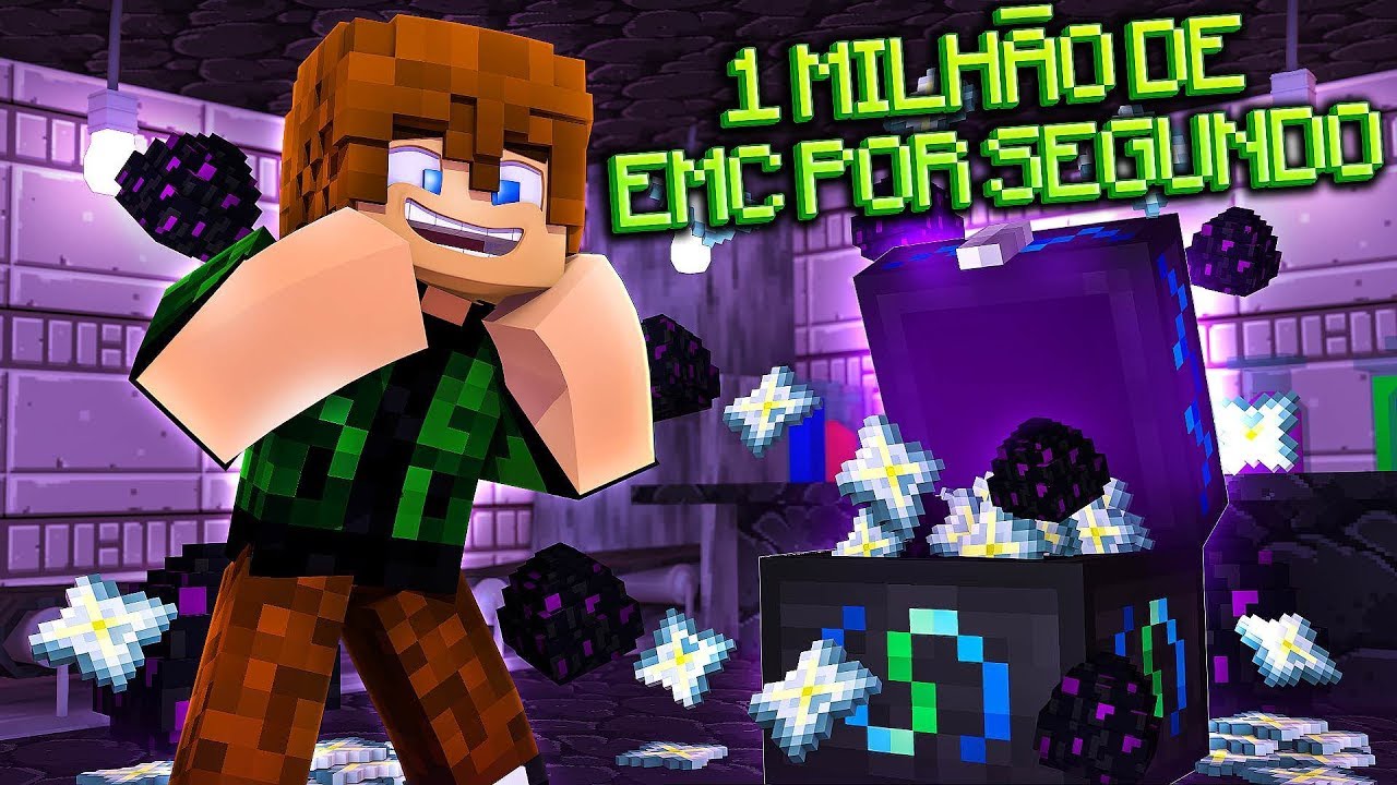 1 MILHÃO DE EMC POR SEGUNDO! FARM MAIS COMPACTA DE TODAS!!! - Minecraft ...