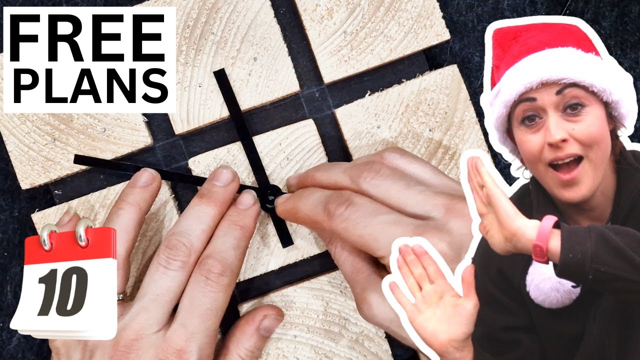 Old Fence Post Clock | 12 Days of Giftmas #10 | The Carpenter's ...