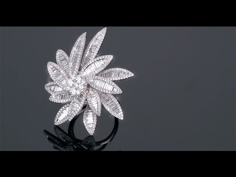 360 degree jewelry video diamond ring - YouTube