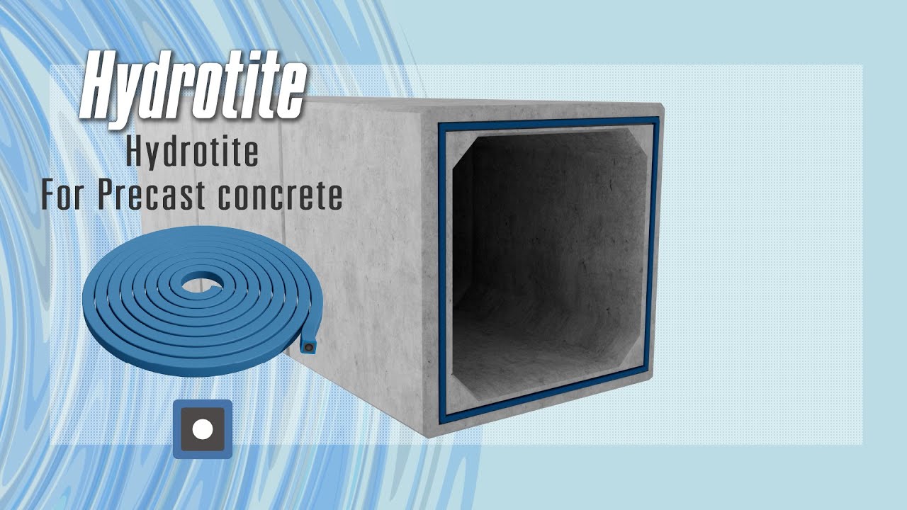 Hydrotite /C.I. TAKIRON CORP. _ Hydrotite For Precast concrete - YouTube