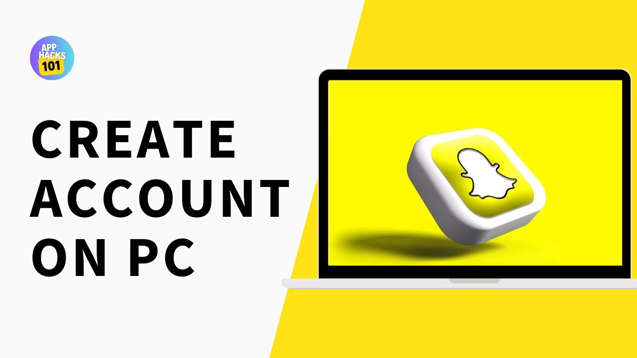 How To Create Snapchat Account On PC - YouTube