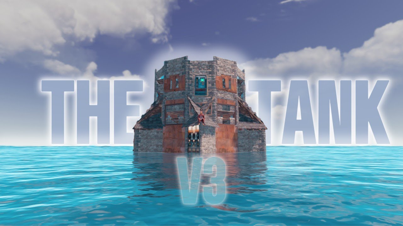 The Tank v3 - The *BEST* Online/Offline Solo-Duo Base (New Rust Bunker) - YouTube