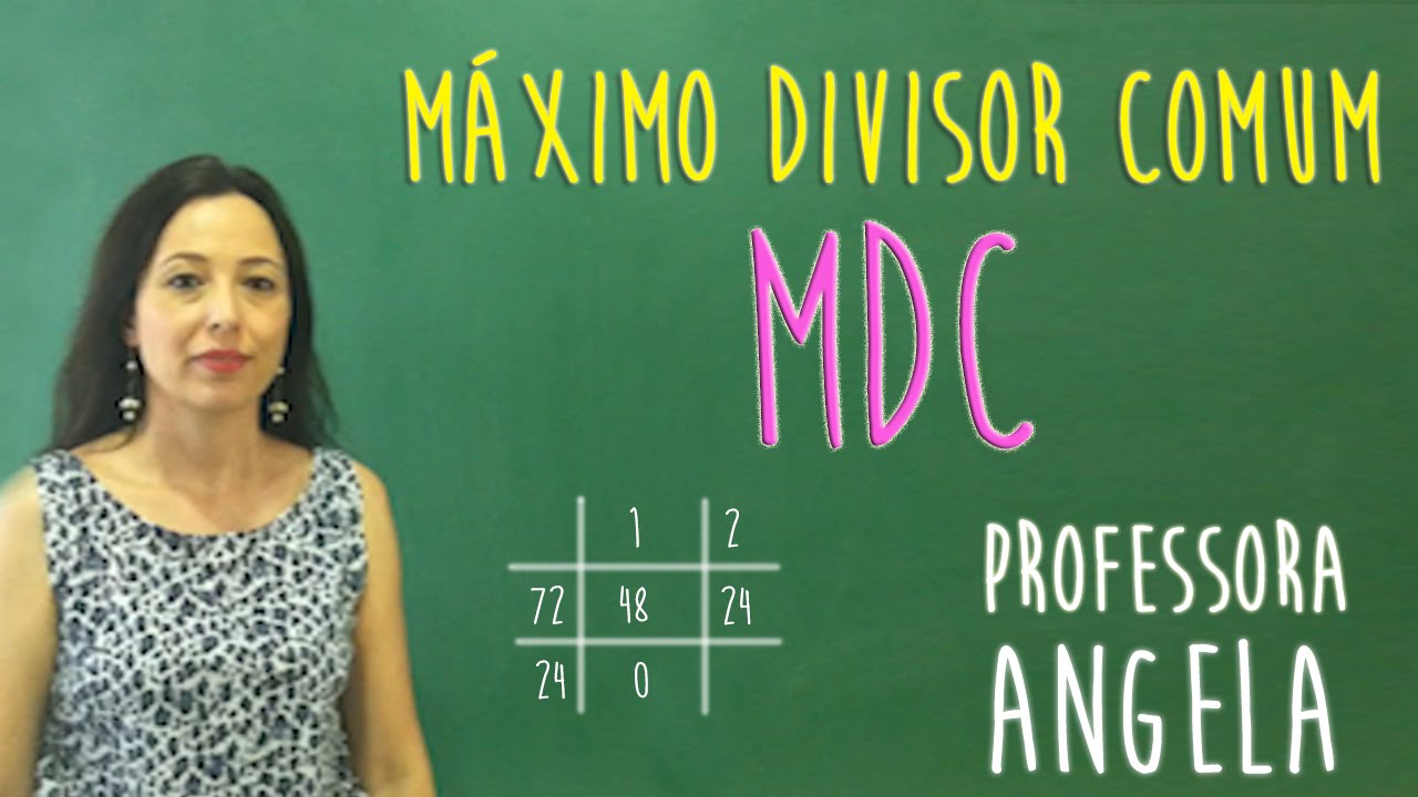 MDC PELO ALGORITMO DE EUCLIDES - VIVENDO A MATEMÁTICA COM A PROFESSORA ...