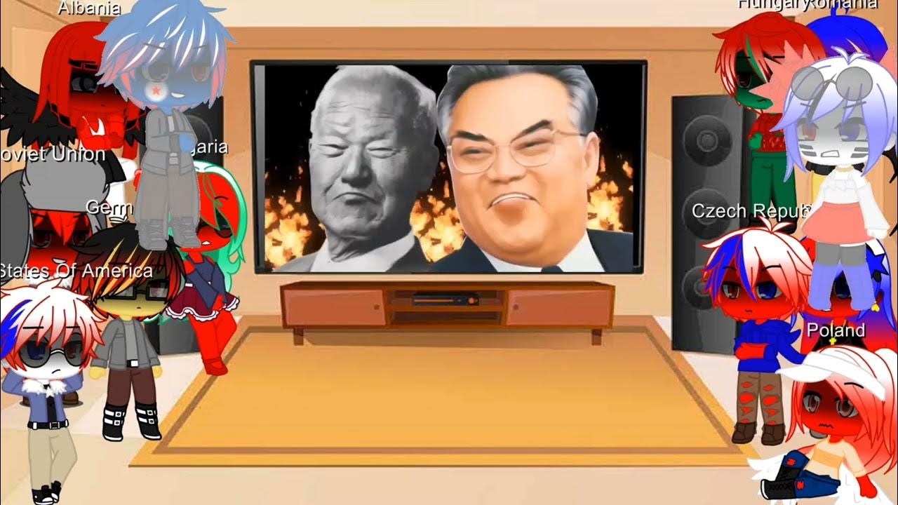 Countryhumans React To Cold War Oversimplified:Part 1 - YouTube