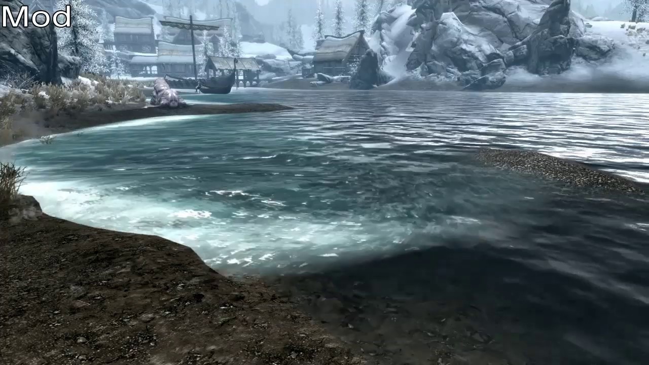 PS4 スカイリム Skyrim mod - WATER - Water And Terrain Enhancement Redux ...