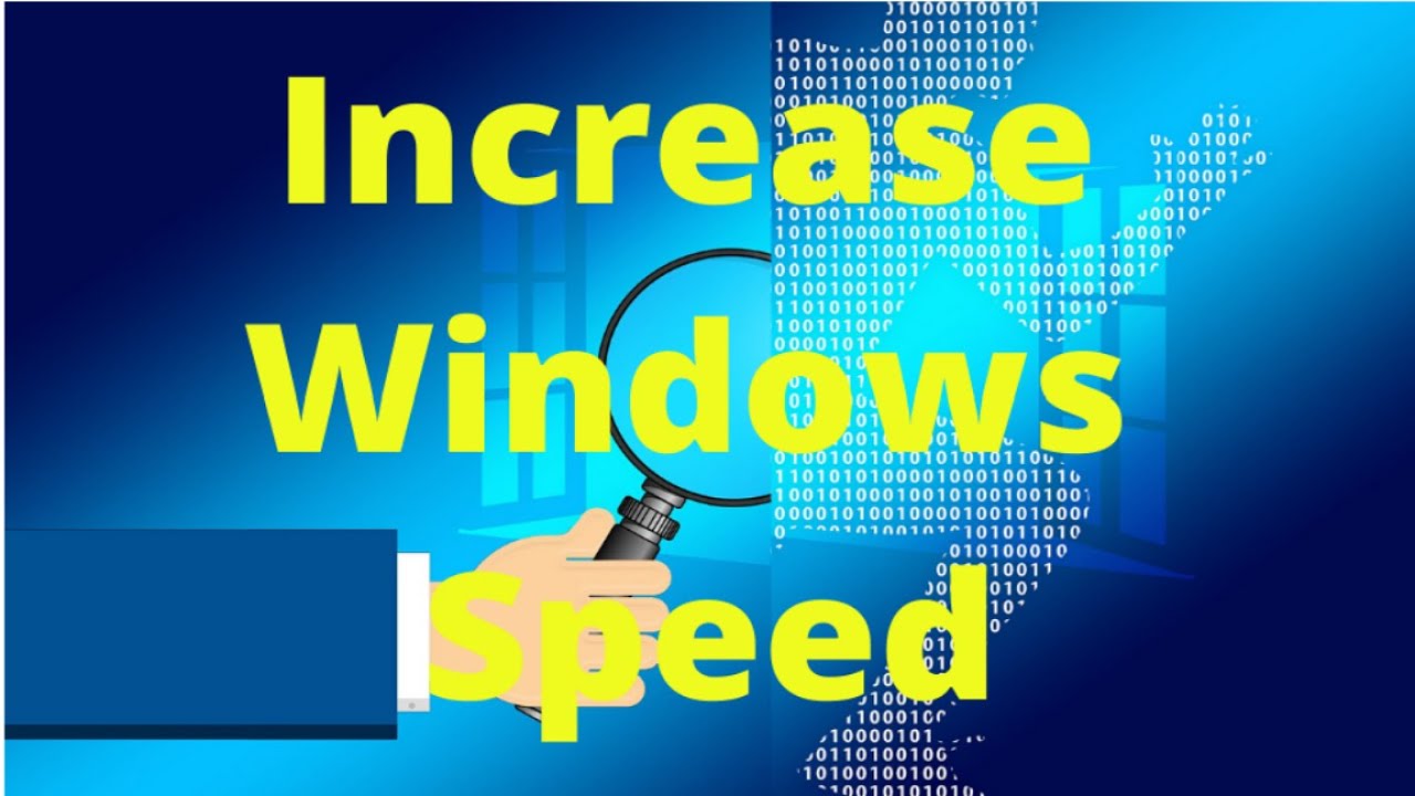 How to Speed Up laptop/computer Performance - YouTube