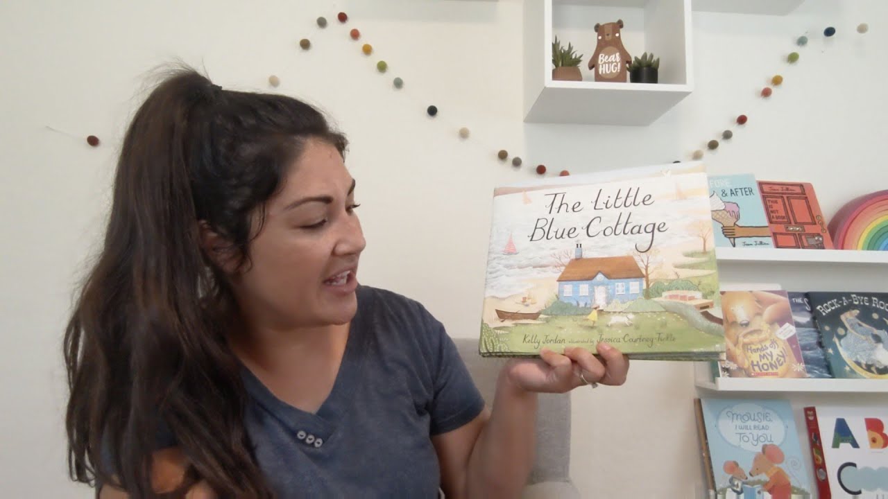 Interactive Read Aloud: The Little Blue Cottage by Kelly Jordan - YouTube