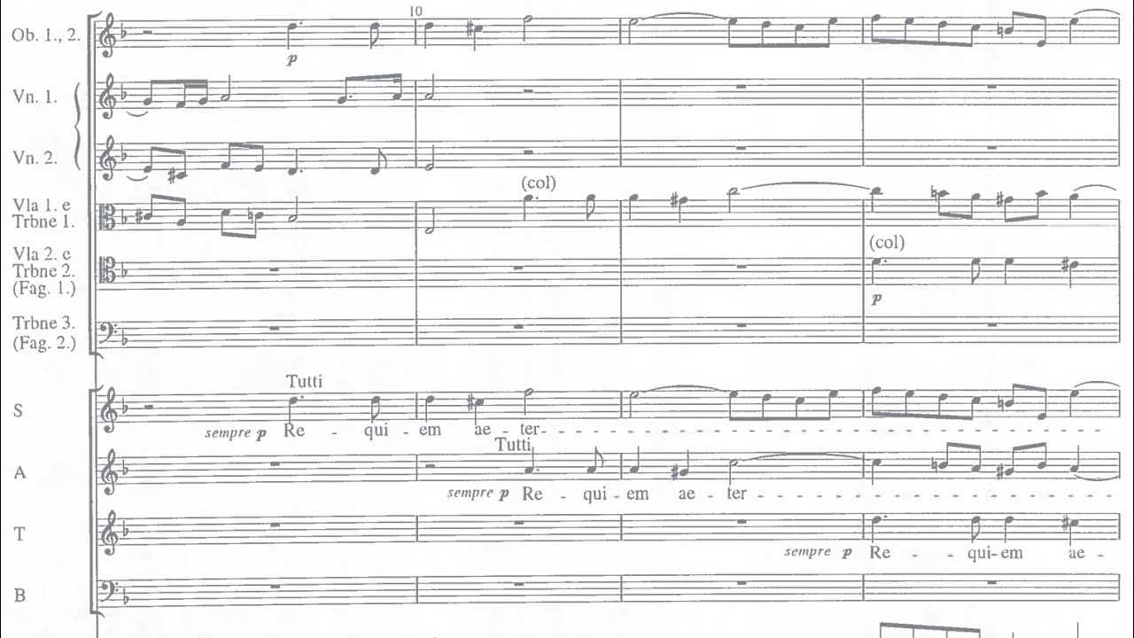 Zelenka - Requiem in D Minor, ZWV 48 {Urtext score} c1722-33 - YouTube