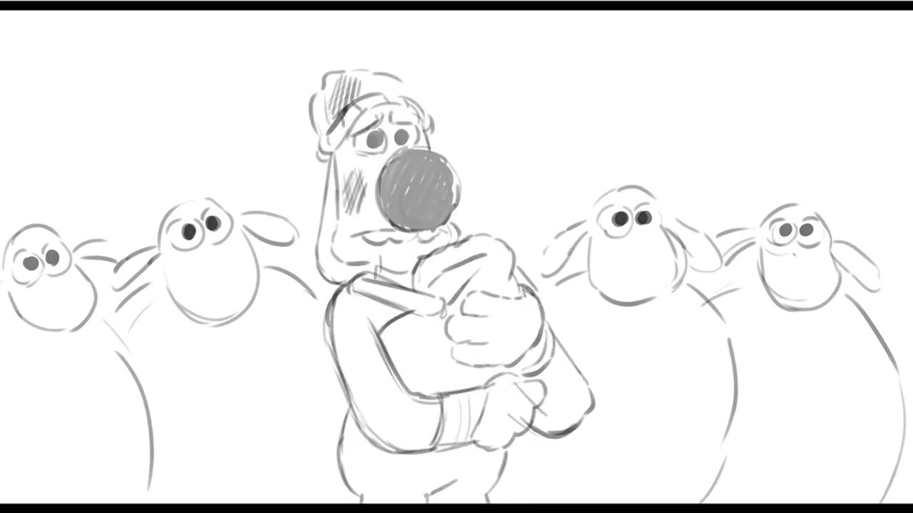 Looking for shelter - A Shaun the Shep Movie (Old storyboard) - YouTube