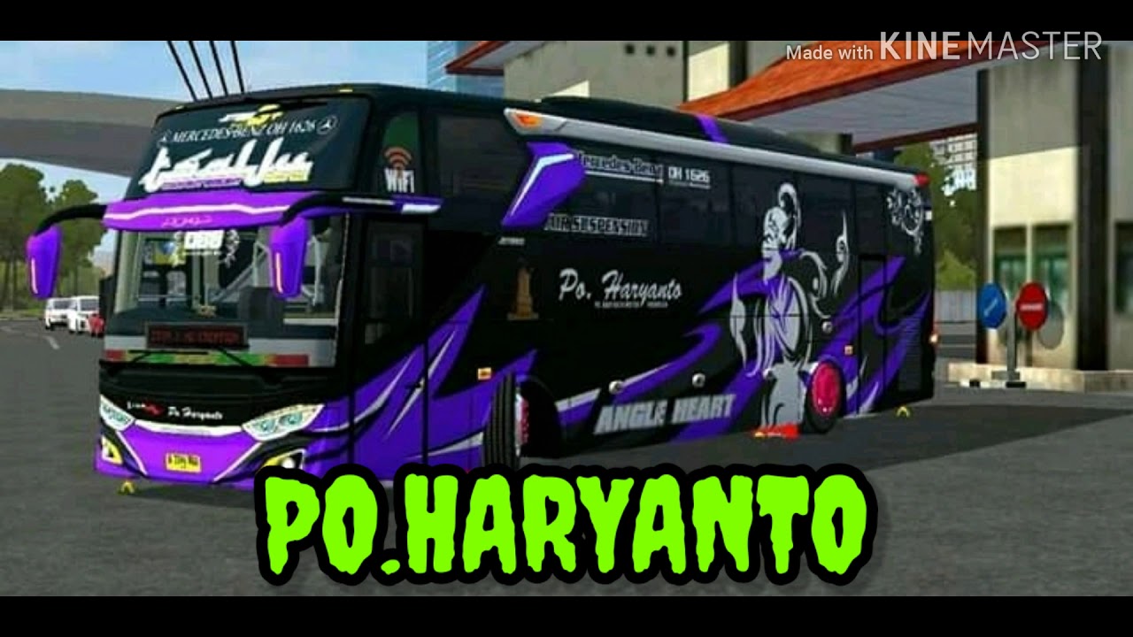 Bussid . Kumpulan bus keren. - YouTube