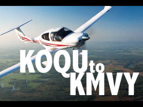 Martha's Vineyard on a Wednesday - Diamond DA40 - ATC Flight Following ...