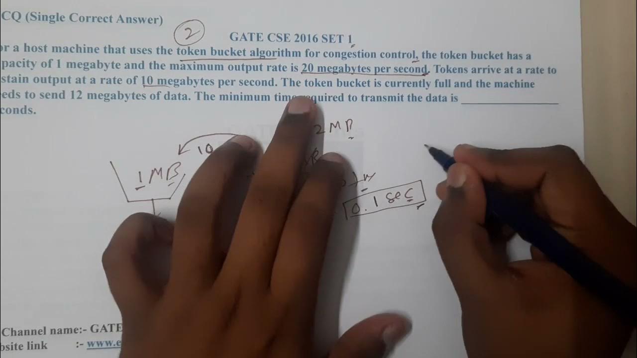 GATE CSE 2016 SET 1 || Computer Networks || GATE Insights Version: CSE - YouTube