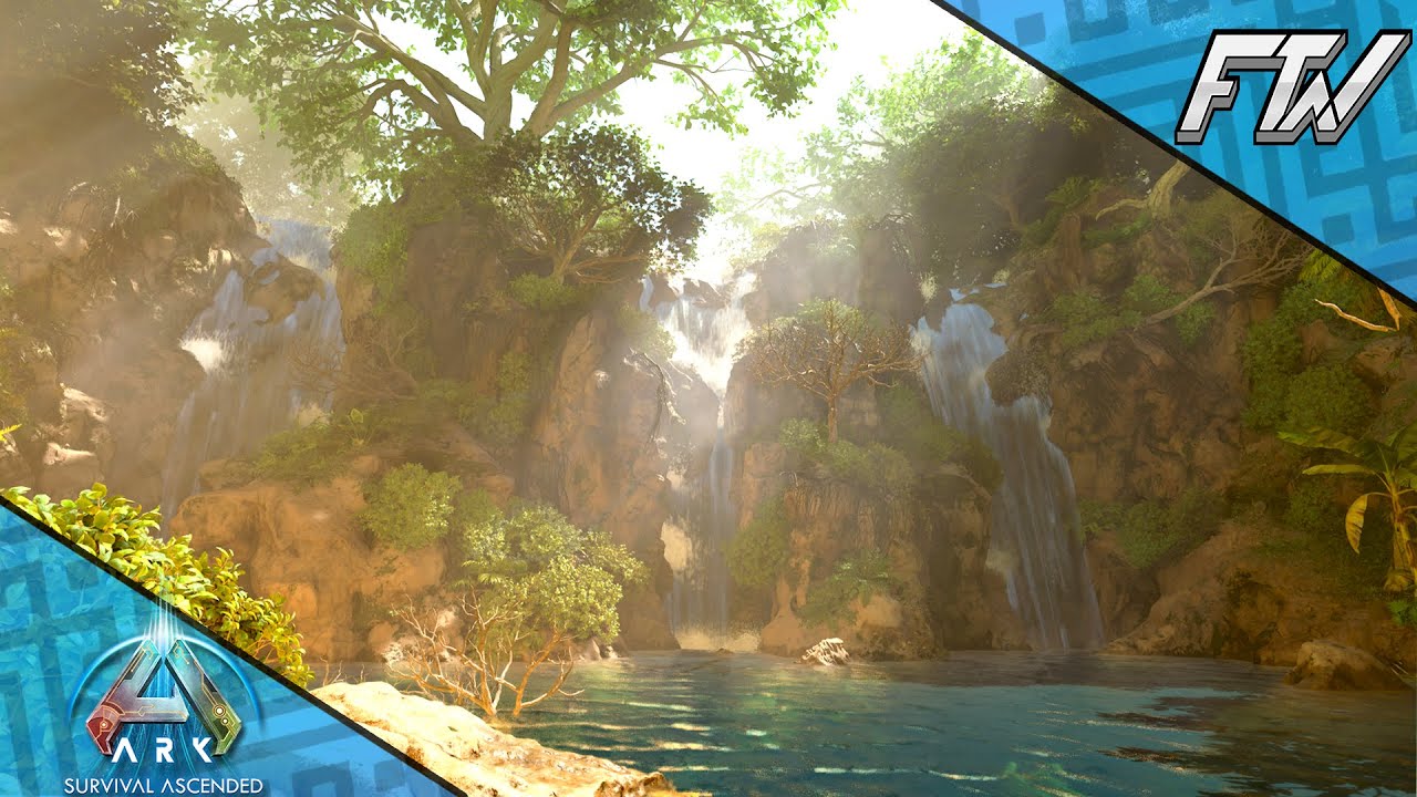 I Found A Beautiful Hidden Base Location!! - Ark Survival Ascended ...