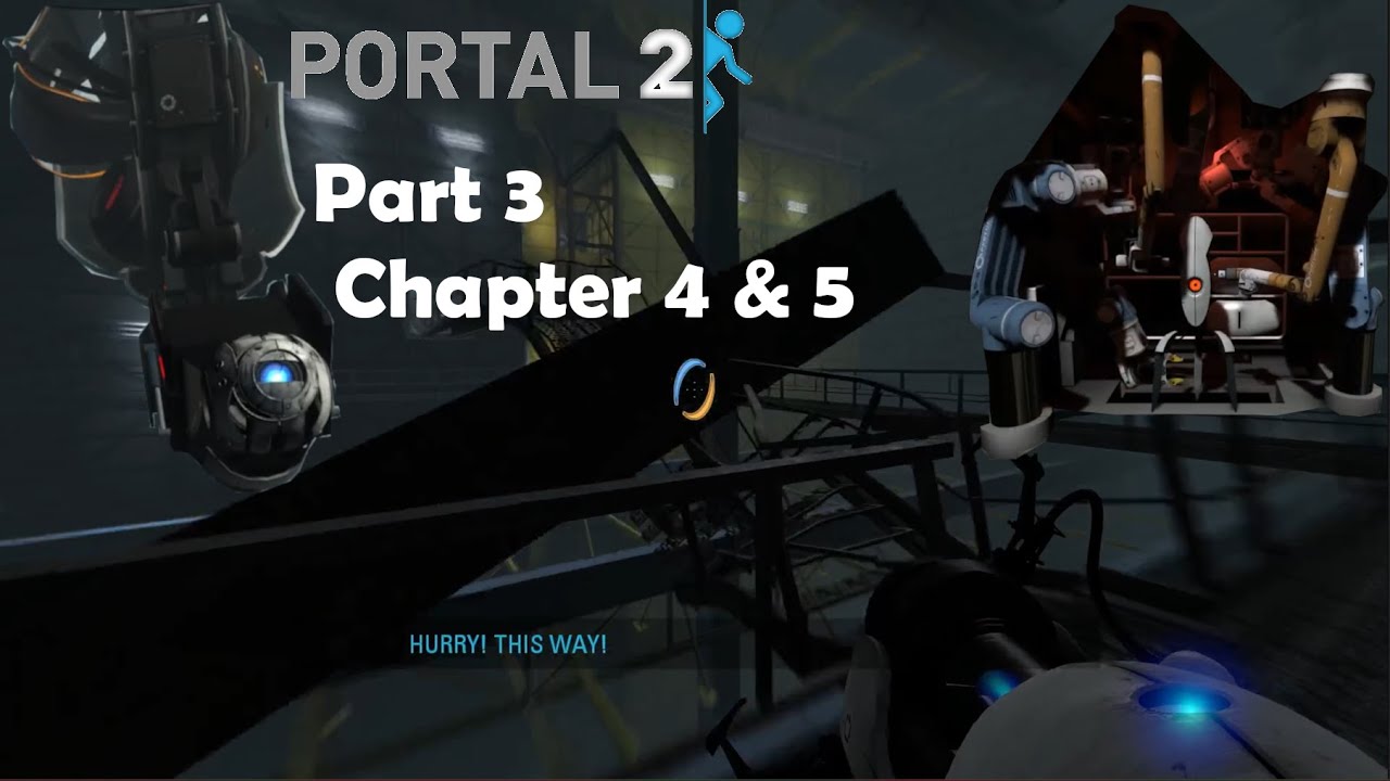 Portal 2 Part 3 | He takes over (ft. GlaDOS as Computer and potato and ...