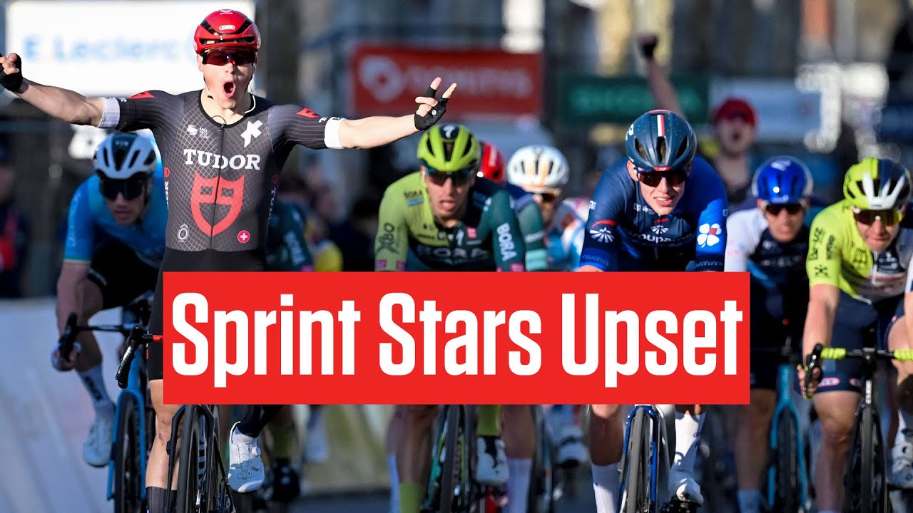 Paris-Nice Sprint Stars Upset: Tudor Win with Arvid De Kleijn - YouTube