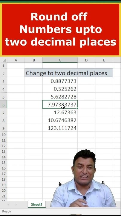 How to Round off a number to two decimal places only?#Shorts # ...