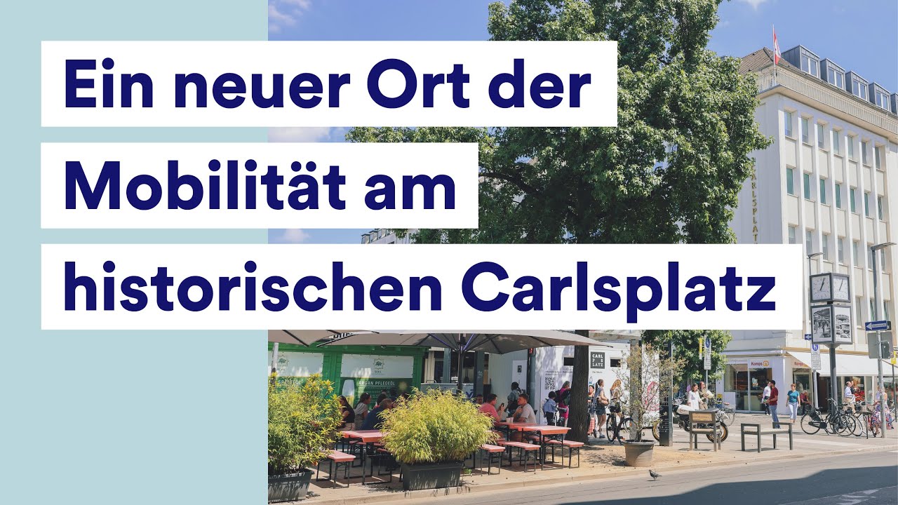 Doku: Ein neuer Ort der Mobilität am historischen Carlsplatz – größer ...