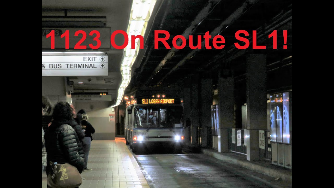 NeoplanDude | MBTA 2005 Neoplan AN460LF Dual Mode #1123 On Route SL1 ...