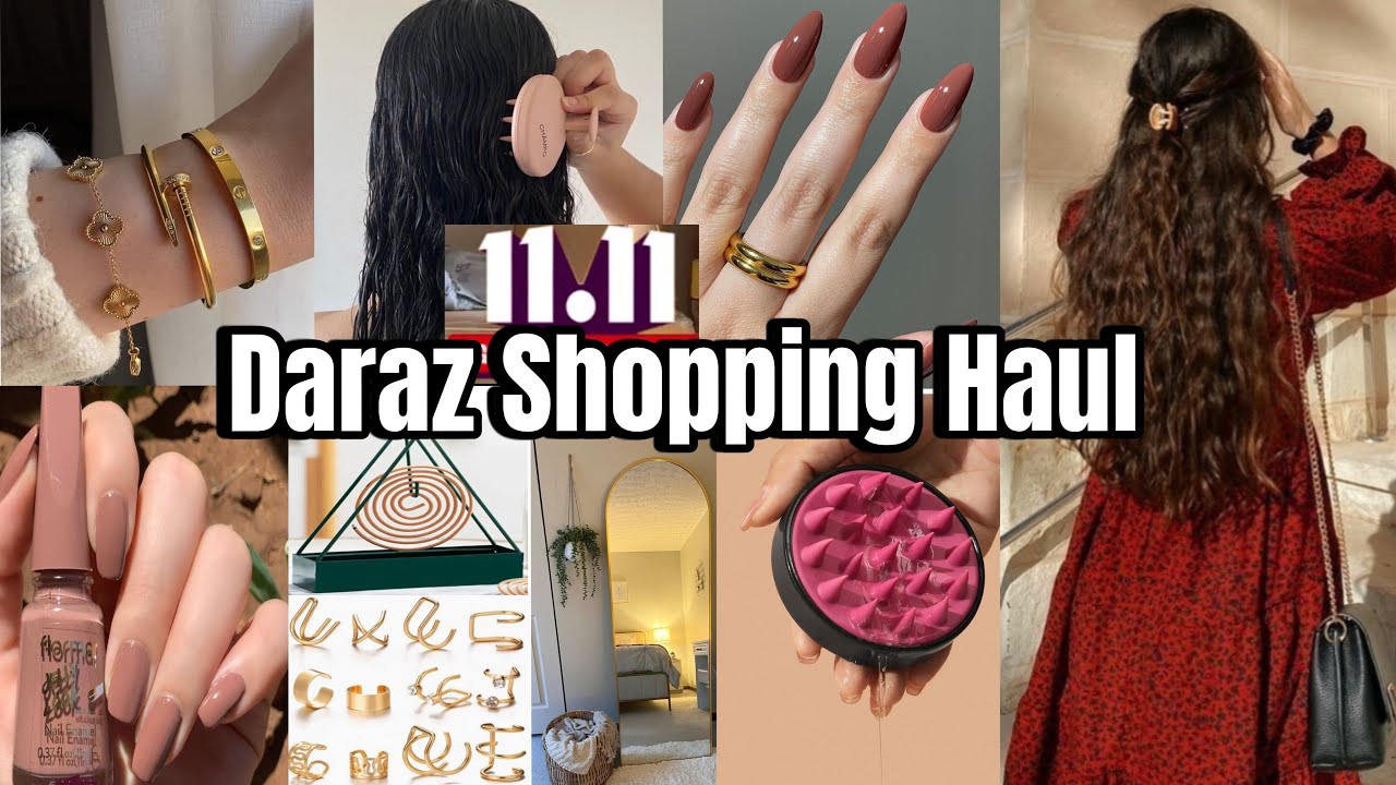 Daraz Shopping Haul | My Epic Daraz Shopping Haul Unboxing Trendy Finds ...
