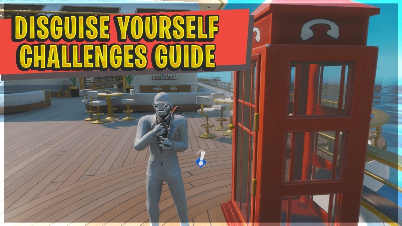 FORTNITE DISGUISE YOURSELF INSIDE A PHONE BOOTH - Guide & Locations ...